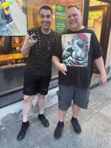 Thomas Pence Celebrates his husband Rob Halford’s 74th Birthday with a ...